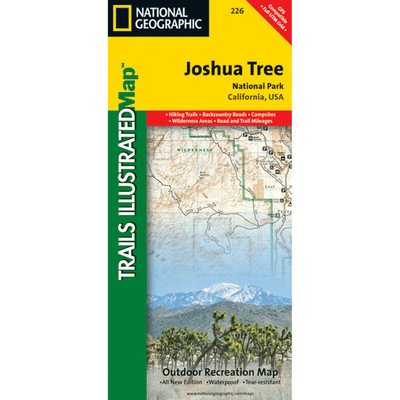 National Geographic Trails Illustrated Joshua Tree: National Park ...