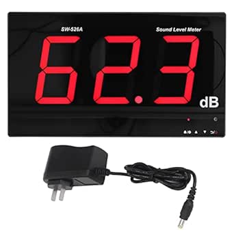 Decibel Meter Sound Level Reader 18in LCD Display Classroom Noise Meter ...