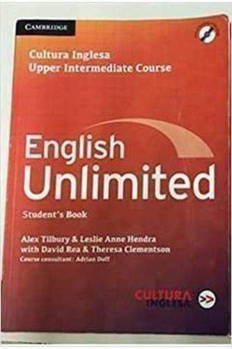 Buy English Unlimited Upper Intermediate Coursebook with e-Portfolio ...