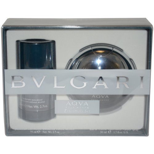 Amazon.com : Bvlgari Aqva Gift Set for Men : Fragrance Sets : Beauty ...