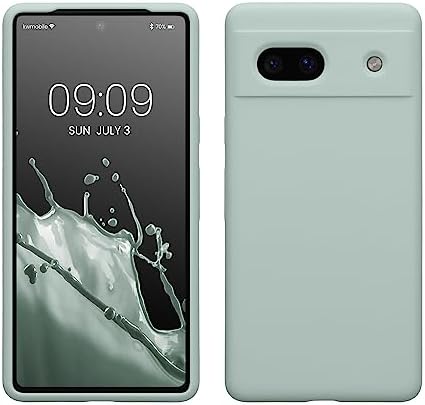 kwmobile Hülle kompatibel mit Google Pixel 7a Hülle - Silikon Handy Case - Handyhülle weiche ...