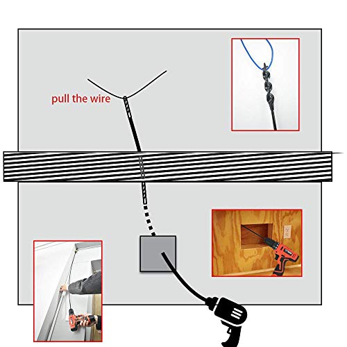 Snapklik.com : HUAALIUCHE Flexible Installer Drill Bit 3/4 X 54-Inch ...