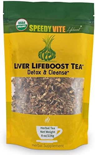 Amazon.com : Healthy Liver Cleanse Loose Leaf Tea w/ Dandelion Root ...
