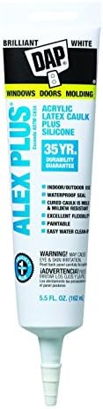 Amazon.com: DAP Alex Ultra Advanced Latex Sealant, White, 10.1 Oz ...