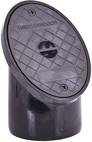 Underground Drainage Oval 110mm Plastic Rodding Eye - Black (PRE110MM ...