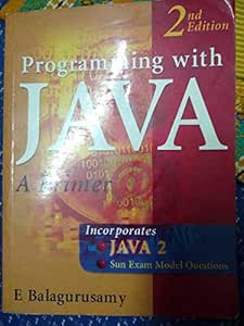 Programming with Java, a primer, balagurusamy : Amazon.in