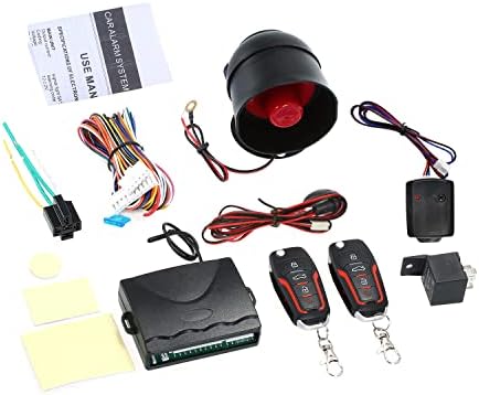 Amazon.com: Shkalacar car Alarm and keyless Entry System, Universal Car ...