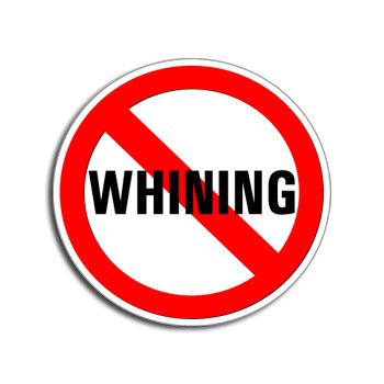 Amazon.com - GRAPHICS & MORE NO Whining - Window Bumper Laptop Sticker
