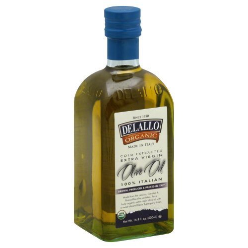 Amazon.com : Delallo Unfiltered Organic Extra Virgin Olive Oil, 16.9 ...