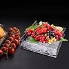 Amazon.com: Ice Chilled Serving Tray with Ice Underneath, Acrylic Cold ...