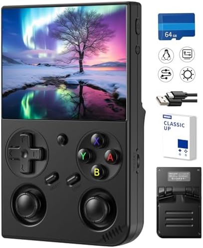 Amazon.com: Classic Up Retro Handheld Game Console,Portable Game with 3 ...