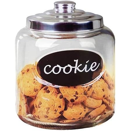 Amazon.com: D'Lifeful Farmhouse Cookie Jars for Kitchen Counter with ...