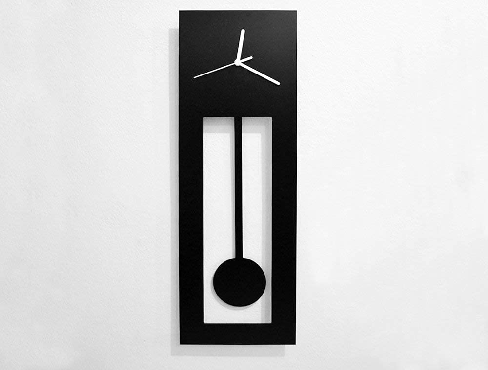 Bluntly Modern Design - Modern Grandfather Pendulum - Wall Clock/Table ...