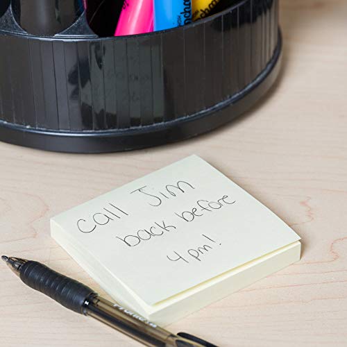 Snapklik.com : 1InTheOffice Yellow Pop Up Sticky Notes 3x3, Fan Folded ...