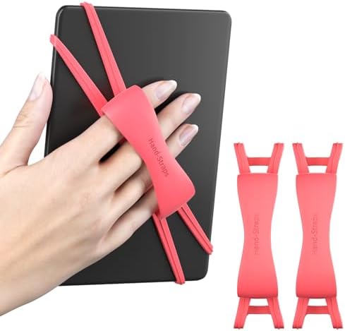 Amazon.com: 2 Pack Comfortable Hand Strap for Kindle and Tablets ...
