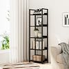 Amazon.com: NUMENN Narrow Bookshelf, 5 Tier Bookshelves, Home Office ...