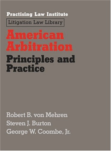 Amazon.com: American Arbitration: Principles and Practice ...