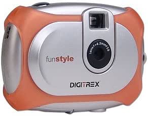 Amazon.com : Digitrex Funstyle FS-1350Y 640x480 Digital Camera (Orange ...