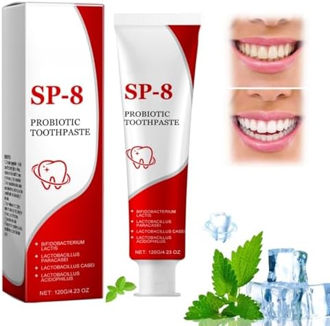 Amazon.com: SP-8 Probiotic Toothpaste 120g, Refreshing Mint Flavor, for ...