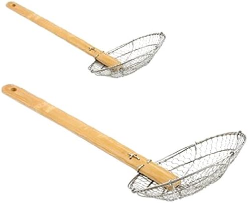 Amazon.com: ChefLand 4-Inch and 6-Inch Asian Spider Skimmer Strainer ...