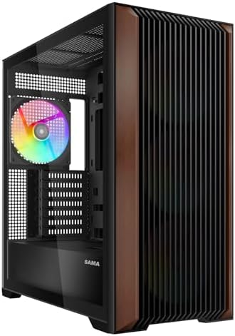 Amazon.com: Okinos Genuine Walnut Wood PC Case, Support 360mm Radiator ...