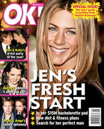 OK Weekly Magazine Jennifer Aniston December 25, 2006 Issue: OK! Weekly ...
