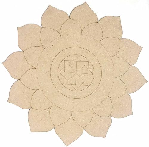 ADIKALA™ Engraved Mandala MDF Boards for Art and Craft | for ...