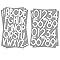 Amazon.com: 3 inch Self-Adhesive Vinyl Alphabet Letters Numbers Kit ...