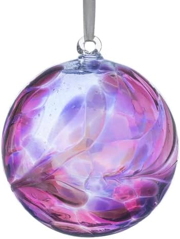 Sienna Glass 8cm Multi-Coloured Friendship Ball – Handcrafted Glass ...