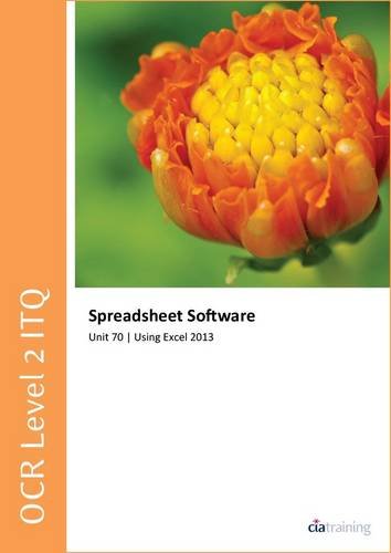 Buy OCR Level 2 ITQ - Unit 70 - Spreadsheet Software Using Microsoft ...