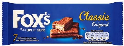 Fox'S Classic Original Biscuit Bar, 7 Bars : Amazon.co.uk: Grocery