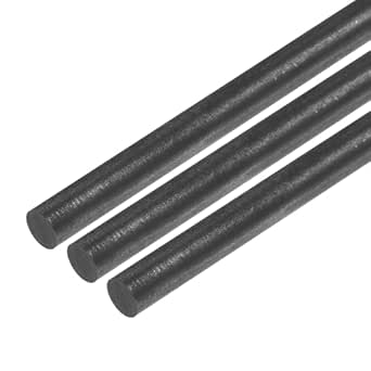 MECCANIXITY Graphite Rod, Graphite Stirring Rod Cylinder Stick Carbon ...