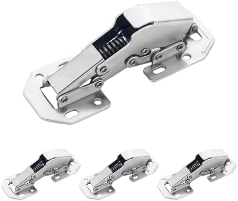 Zishengho 90 Degree 10 Pack Hidden Soft Close Surface Mount Spring ...