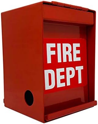 MorningRo Fire Box Fire Department Lock Fire Box for Keys Weather ...