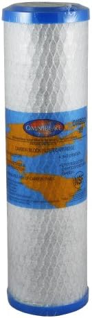 Amazon.com: Omnipure (OMB934-5M) 10" 5 Micron Carbon Block Replacement ...