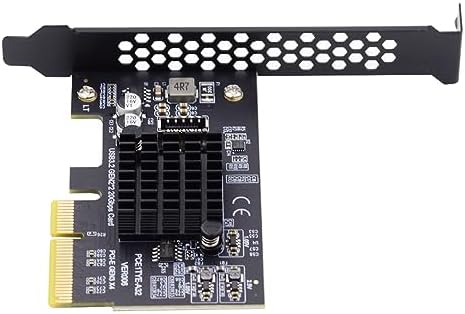 Cablecc 20Gbps USB 3.2 Gen2 Type-E IDC Front Header USB-C to PCI-E 4X ...