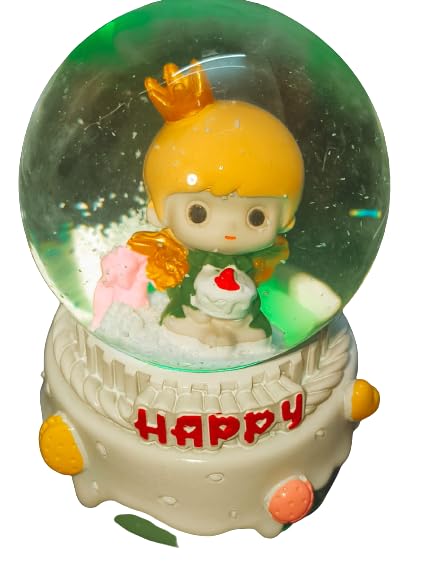 Buy Prezzie Hub Cute merrmaid Glass Snow Globe Showpiece with Colourful ...