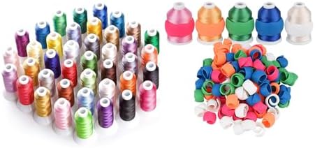 Amazon.com: New brothread 40 Brother Colors Polyester Embroidery ...