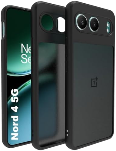 SPAZY CASE® Oneplus Nord 4 5G Back Cover | Soft Silicone Slim Back Case ...
