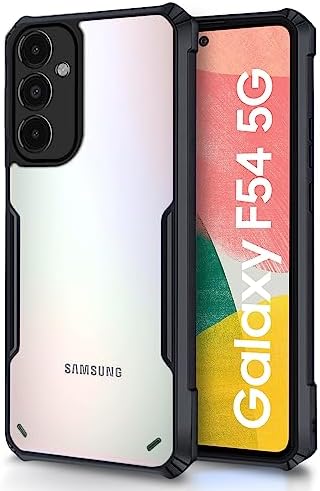 Pikkme Samsung Galaxy M54/F54 5G Back Cover|Crystal Clear Transparent ...