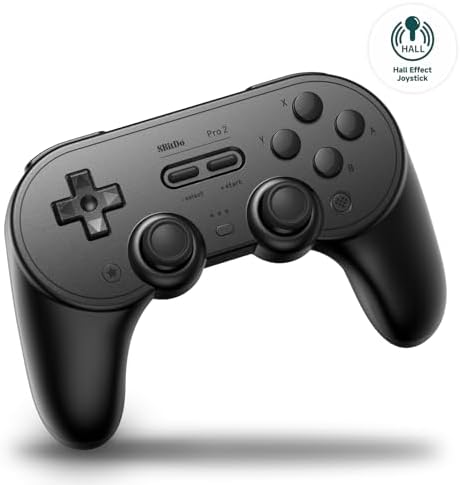 Amazon.com: 8BitDo Pro 2 Bluetooth Controller for Switch/Switch 2, Hall ...