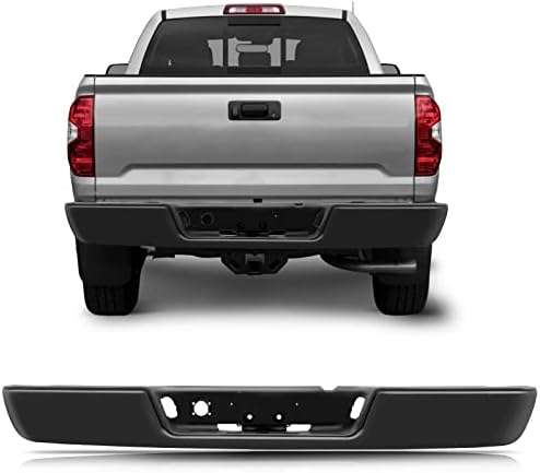 Amazon.com: FINDAUTO Texture Black Rear Step Bumper fit for 2002-2009 ...