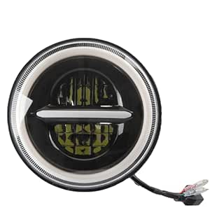 Aanjaneya Traders 7 Inch Round LED Headlight with Hi/Low Beam - with IC ...