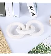 Amazon.com: Jlong Wood Knot Decor, 3-Link Wood Chain Link Coffee Table ...