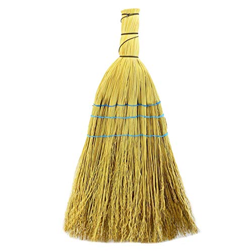 Corn Broom Short Handle : Amazon.co.uk: Home & Kitchen