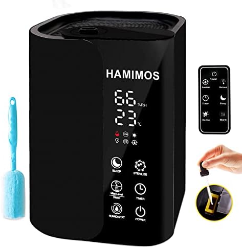 Amazon.com: Humidifiers for Bedroom, 5L Ultrasonic Warm and Cold Spray ...