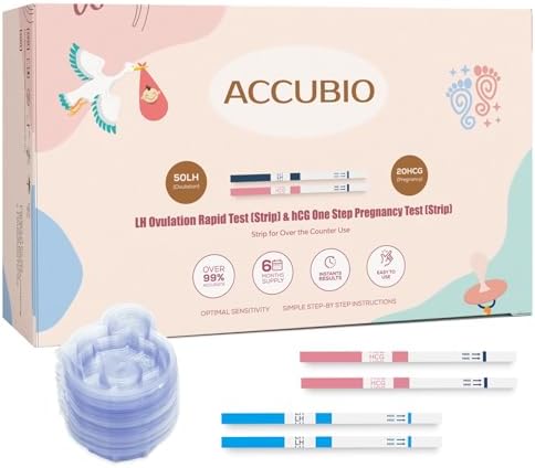 Amazon.com: 50 Ovulation and 20 Pregnancy Test Strips Combo Kit, Rapid ...