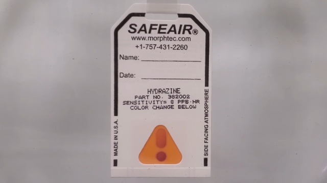 Watch SafeAir Hydrazine Badge Time-Lapse Exposure on Amazon Live