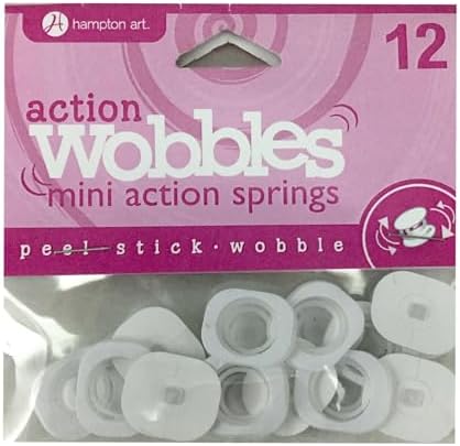 Amazon.com: Hampton Art Action Wobbles Mini 12 Pieces, Action Wobbler ...