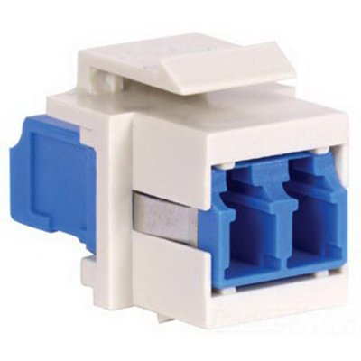 Hubbell Premise SFFLCSAQBK OptiChannel Fiber Optic Keystone Adapter ...